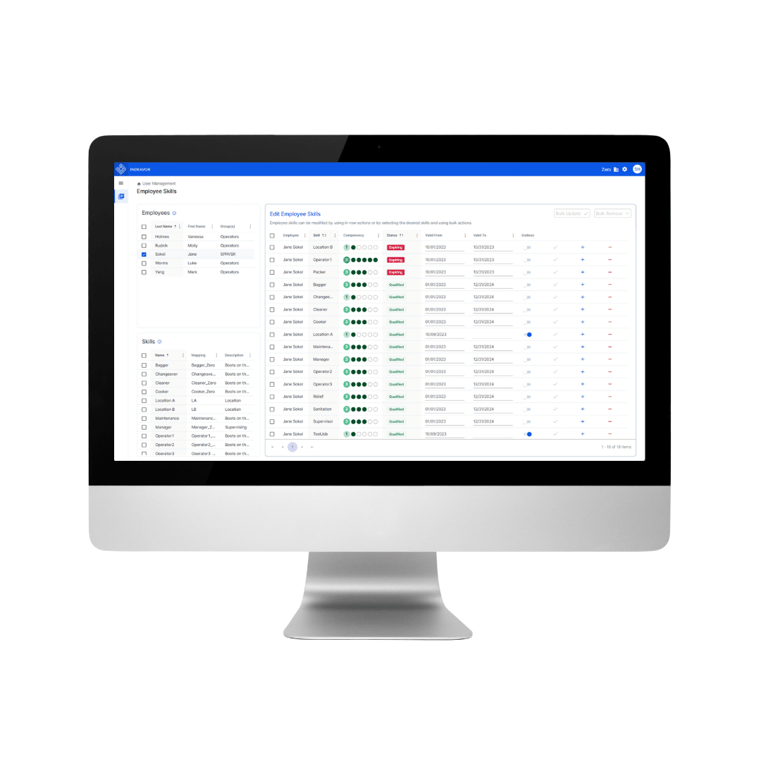 Employee Skills Management Software | Indeavor