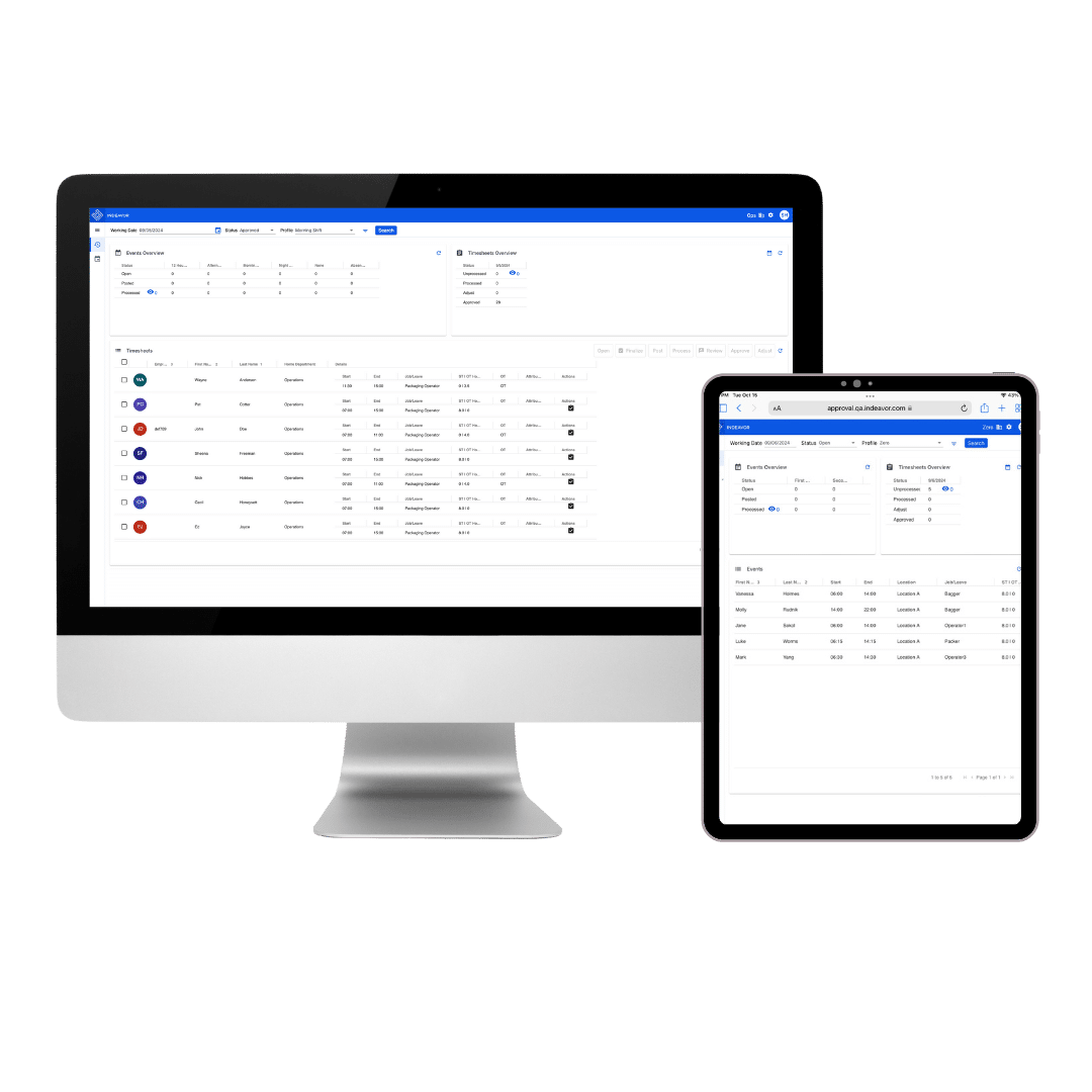 Indeavor Time - Employee Scheduling Tool | Indeavor