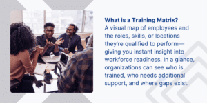 Key Elements of an Effective Training Matrix | Indeavor